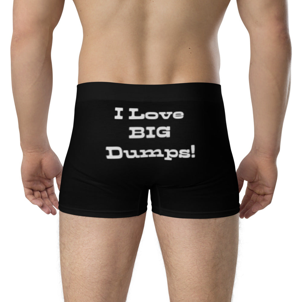 Men's Boxer Briefs - OpenSnow Logo - I Love BIG Dumps!